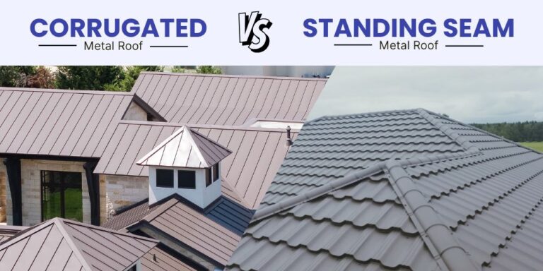 Standing Seam vs Corrugated Metal Roof (3 Major Differences)