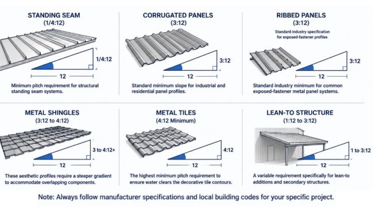 Metal Roof Minimum Pitch